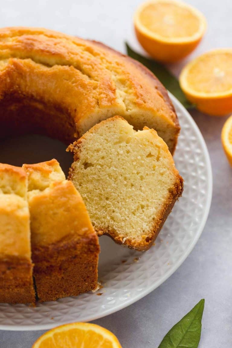 Mom's Orange Juice Cake - Little Sunny Kitchen
