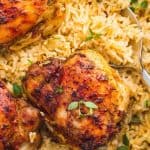 Oven Baked Chicken and Rice - Little Sunny Kitchen