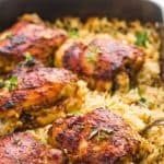 Oven Baked Chicken and Rice - Little Sunny Kitchen