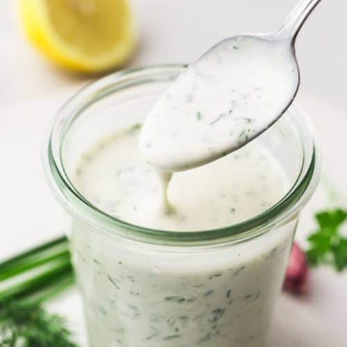 Homemade Ranch Dressing - Little Sunny Kitchen