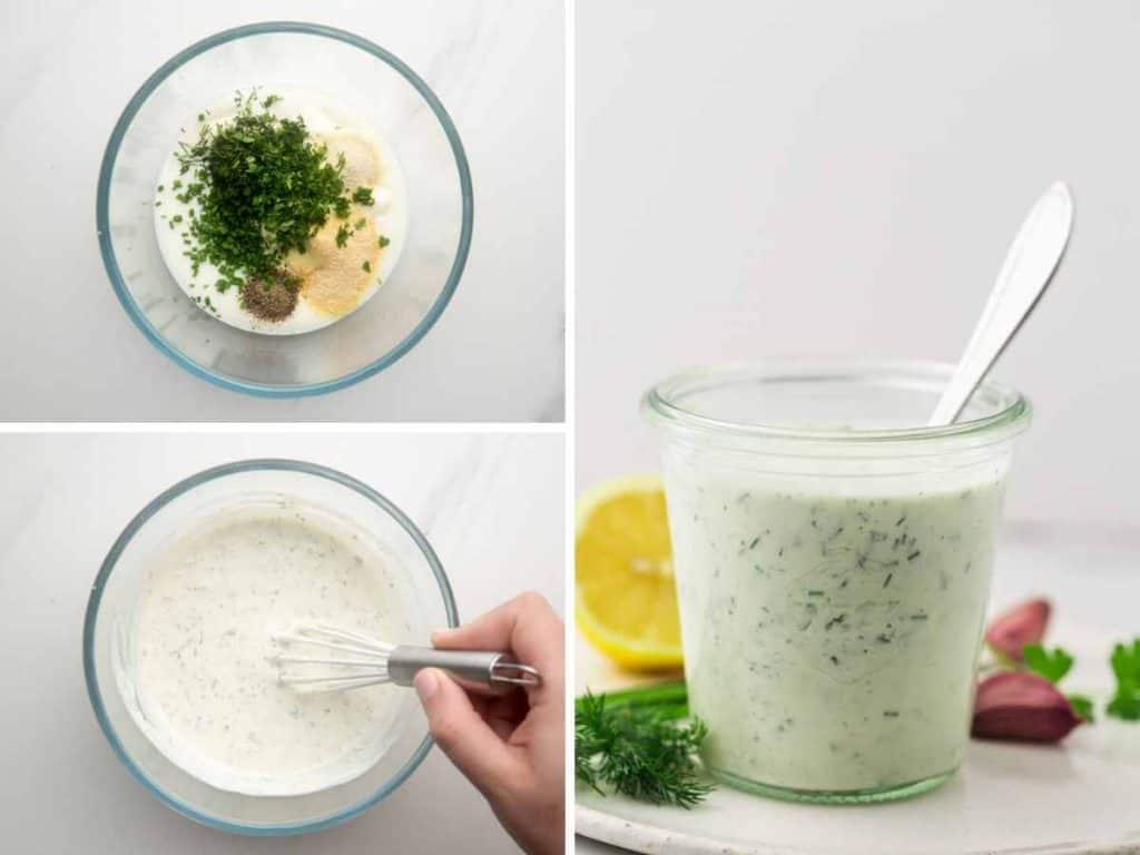 Homemade Ranch Dressing - Little Sunny Kitchen