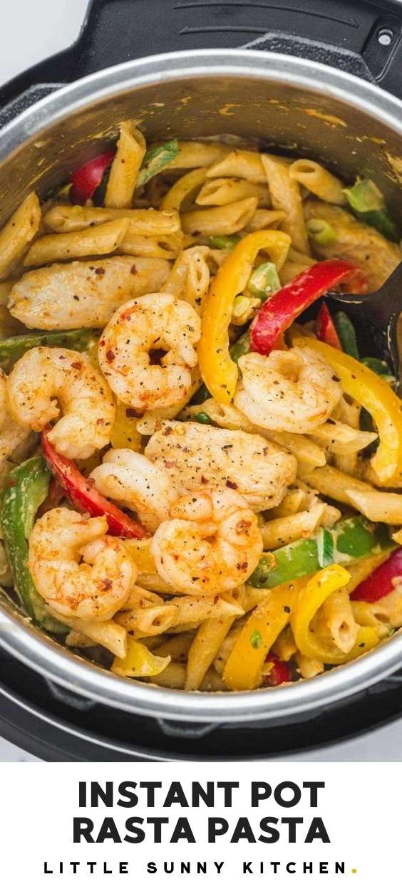 Instant Pot Rasta Pasta - Little Sunny Kitchen