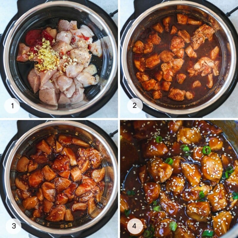Instant Pot Sesame Chicken - Little Sunny Kitchen