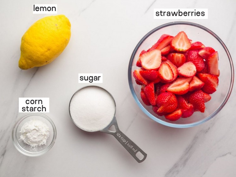 Homemade Strawberry Sauce - Little Sunny Kitchen