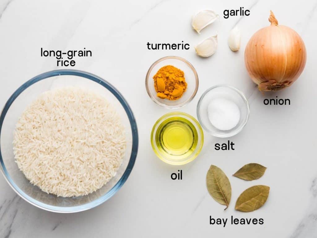 Easy Turmeric Rice Recipe - Little Sunny Kitchen