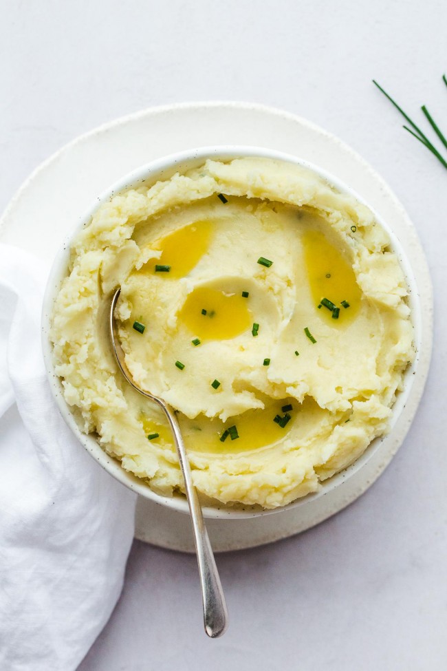 Whole30 Mashed Potatoes - Little Sunny Kitchen