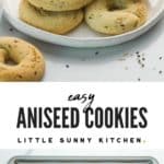 Aniseed Cookies - Little Sunny Kitchen